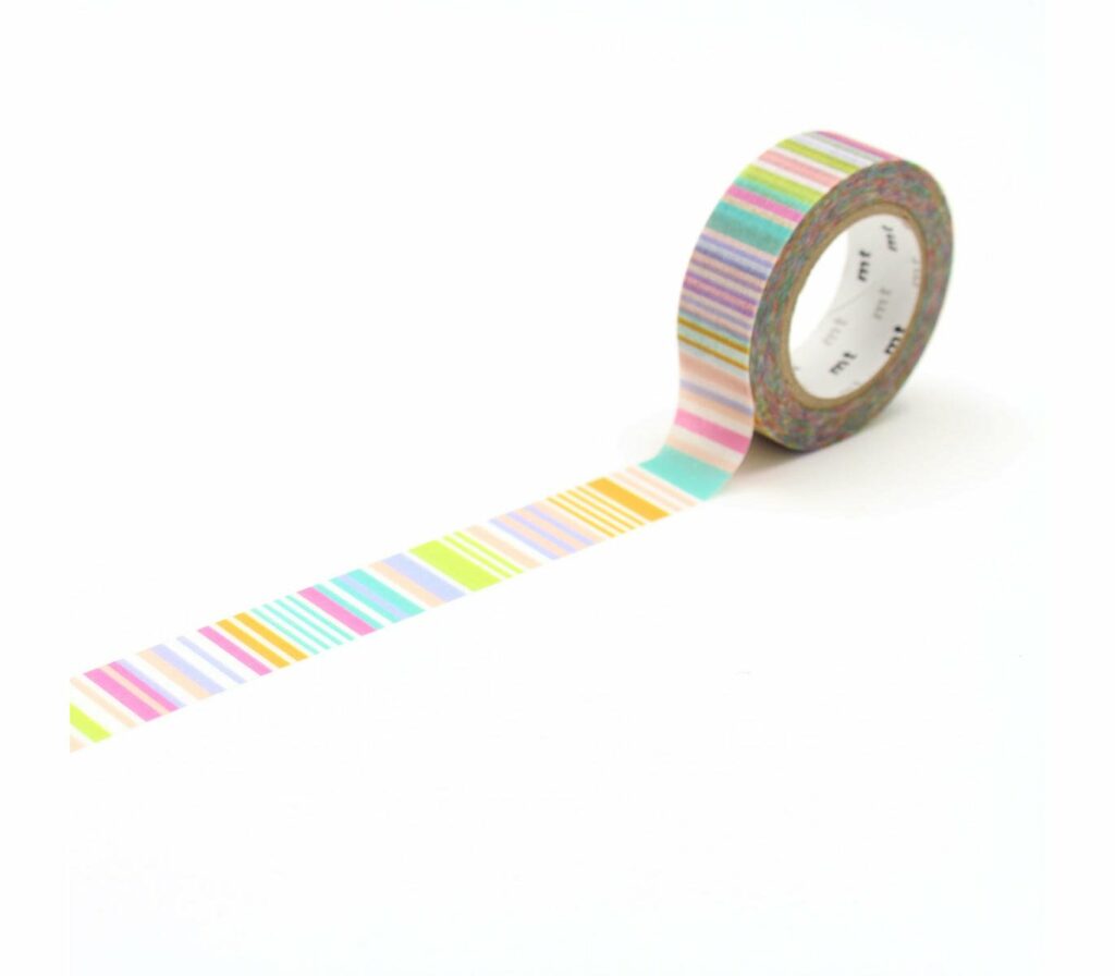 Masking tape Multi border pastel - El Astillero de Granada